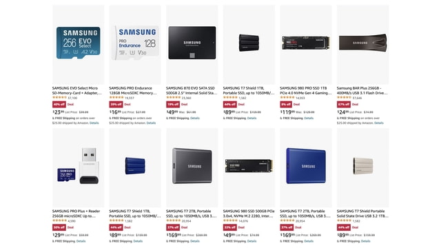 Samsung SSDs and Memory Cards On Sale for Up to 50% Off [Deal] - iClarified