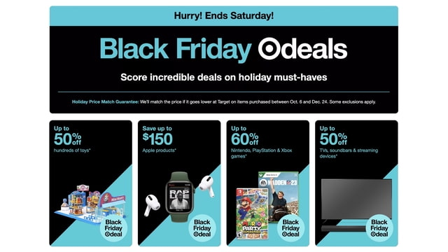 Target Launches Black Friday Week Sale - iClarified