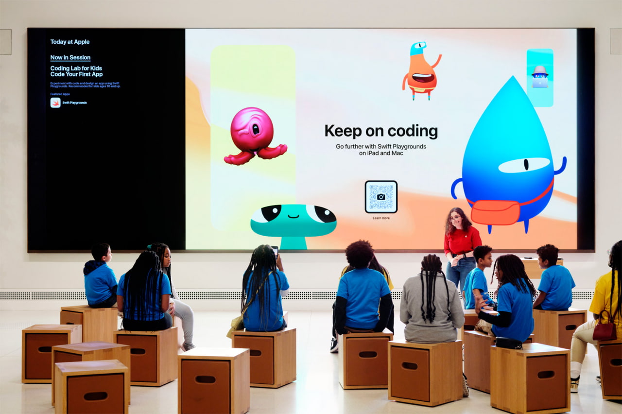 Apple Announces Free Coding Lab for Kids: 'Code Your First App' - iClarified
