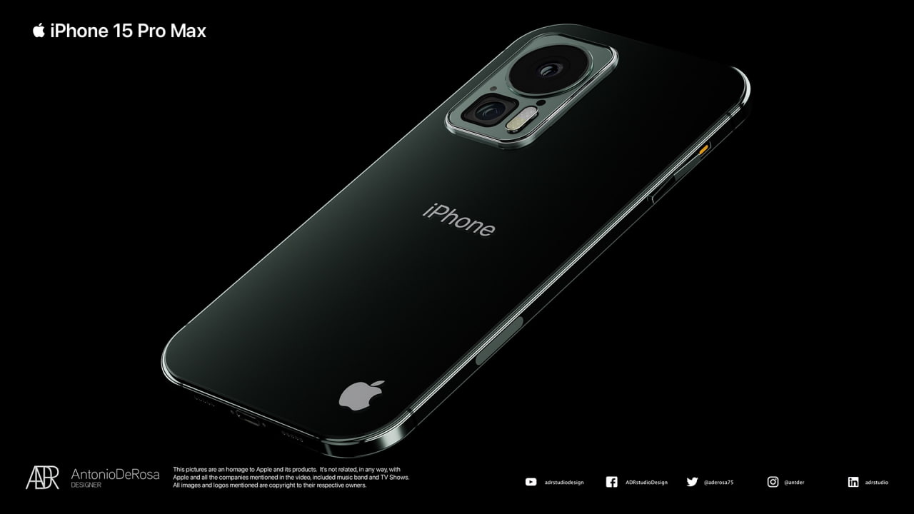 Check Out This New iPhone 15 Pro Max Concept [Images] - iClarified
