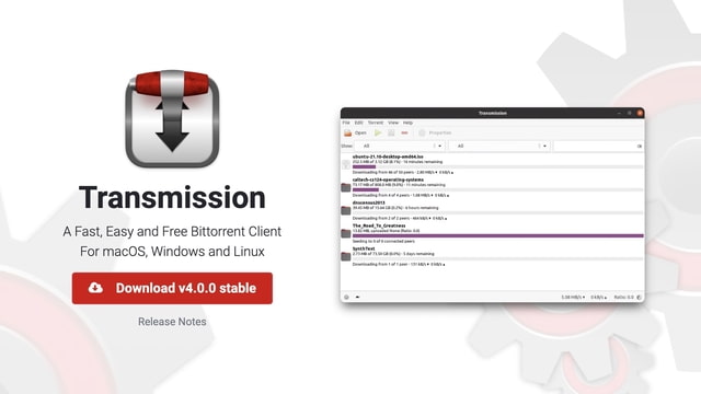 Transmission Bit Torrent Client Gets Apple Silicon Support - iClarified