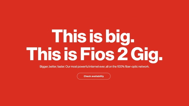 Verizon Launches 'Fios 2 Gig' Home Internet in NYC, Expands 5G Home and ...
