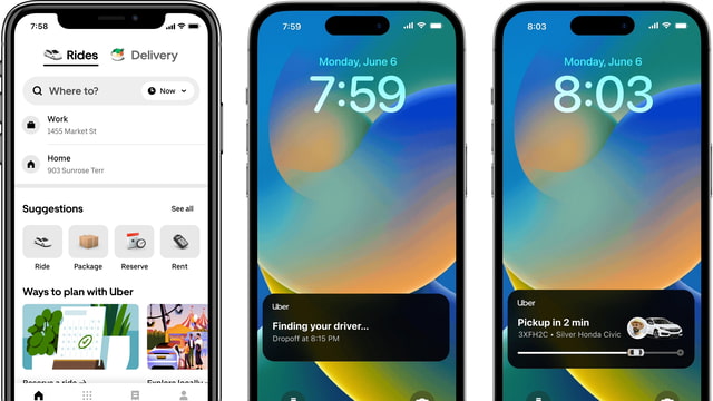 Uber App Redesigned With New Homescreen, Live Activities and Dynamic ...