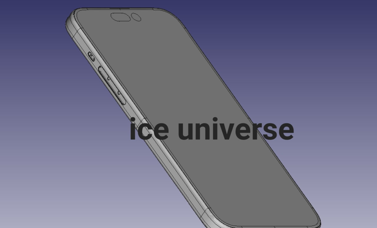 Leaked iPhone 15 CAD and Renders Reveal Thinner Bezels, Curved Edges ...