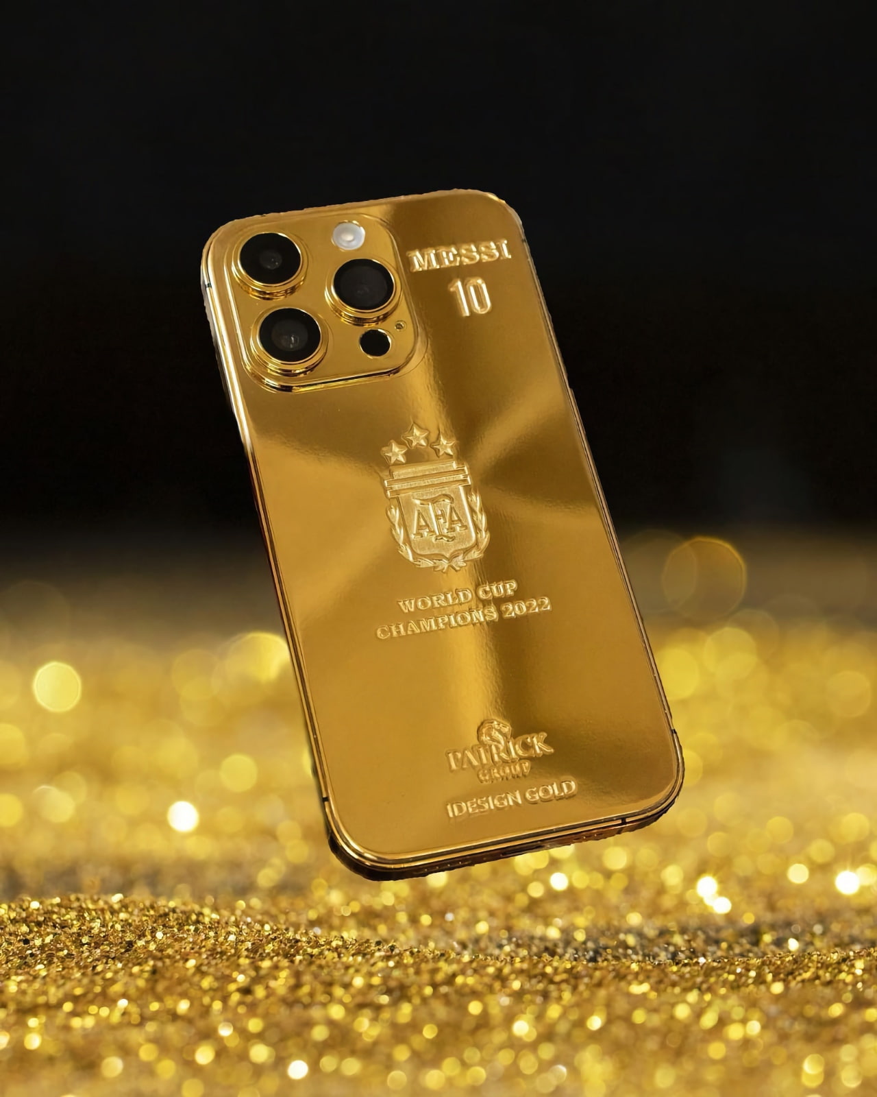 Lionel Messi Gifts 35 Gold iPhones to World Cup Winning Team Worth ...