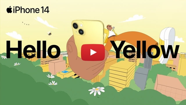 Apple Shares New iPhone 14 Ad: 'Hello Yellow' [Video] - iClarified