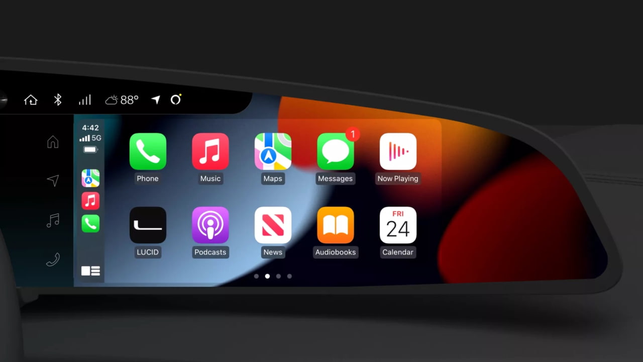 Lucid Air Gets Apple CarPlay and Android Auto Support [Video] - iClarified