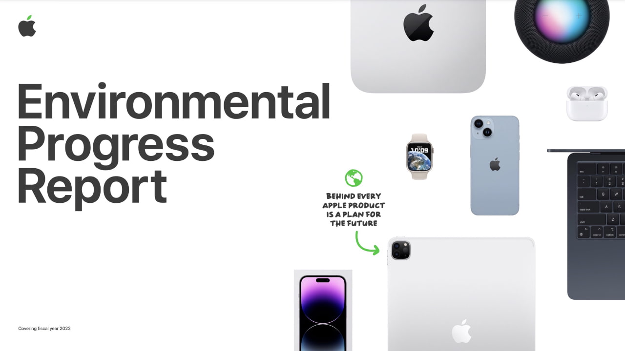 Apple Publishes 2023 Environmental Progress Report - iClarified