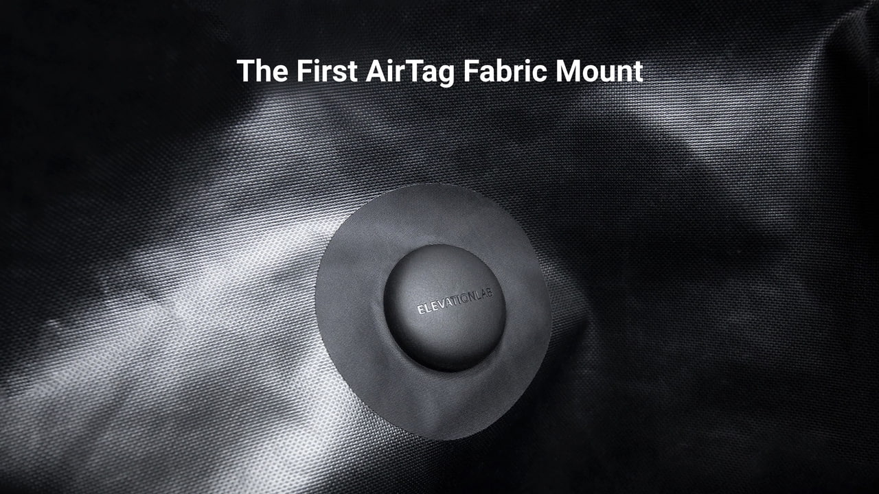 Elevation Lab Launches 'TagVault Fabric' Mount for AirTag - iClarified