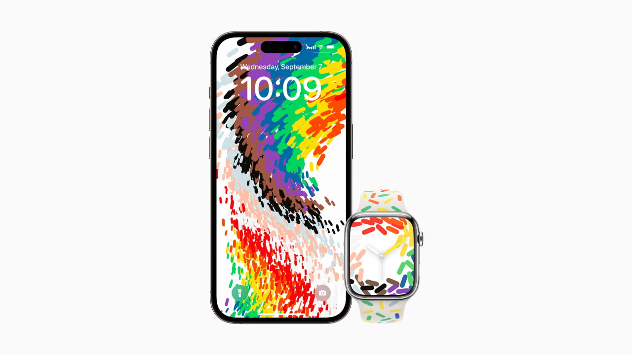 Download Apple's New Pride Wallpaper for iPhone Here - iClarified