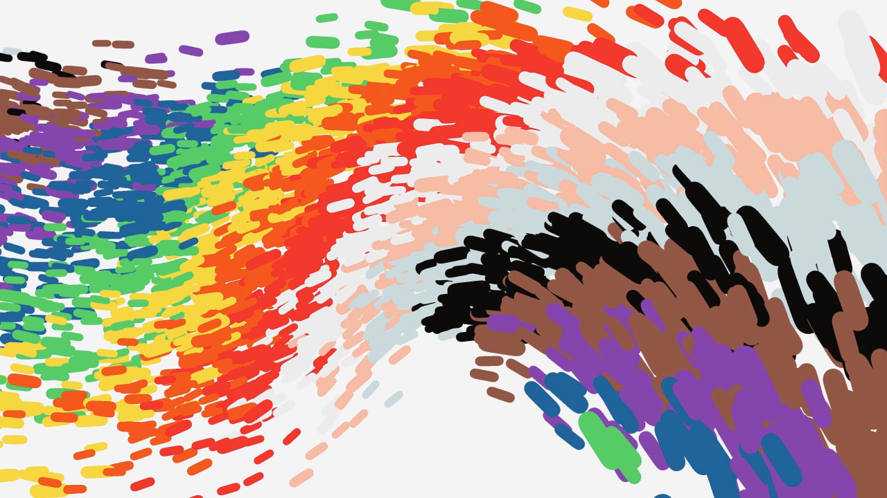 Download Apple's New Pride Wallpaper for iPhone Here - iClarified