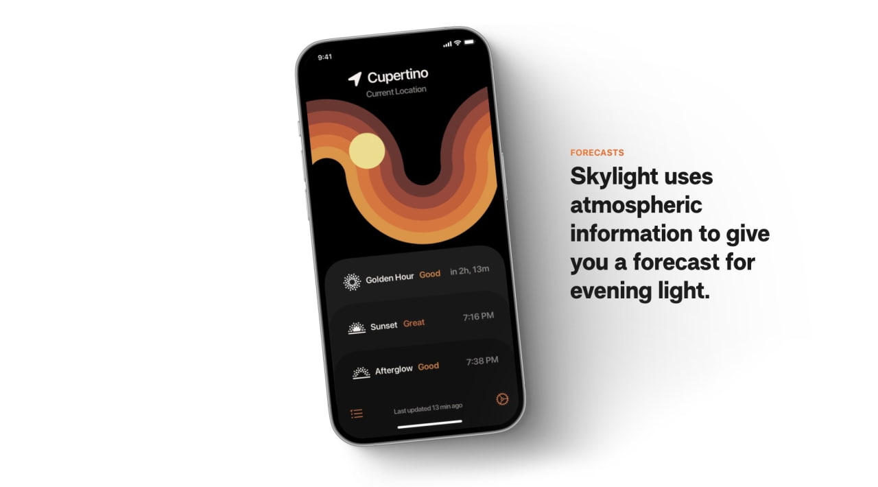 Halide Creator Launches 'Skylight Forecast' App That Predicts Great Sunsets - iClarified