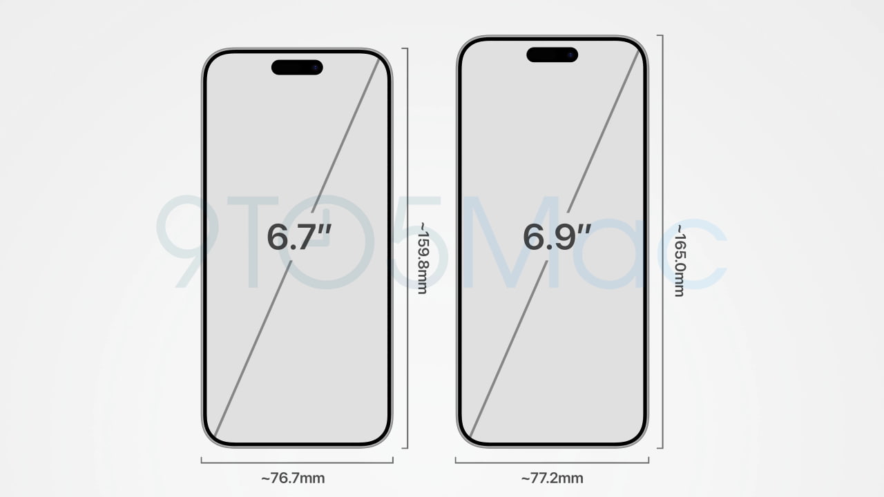 iPhone 16 Pro Max Renders Allegedly Reveal Taller Display - iClarified