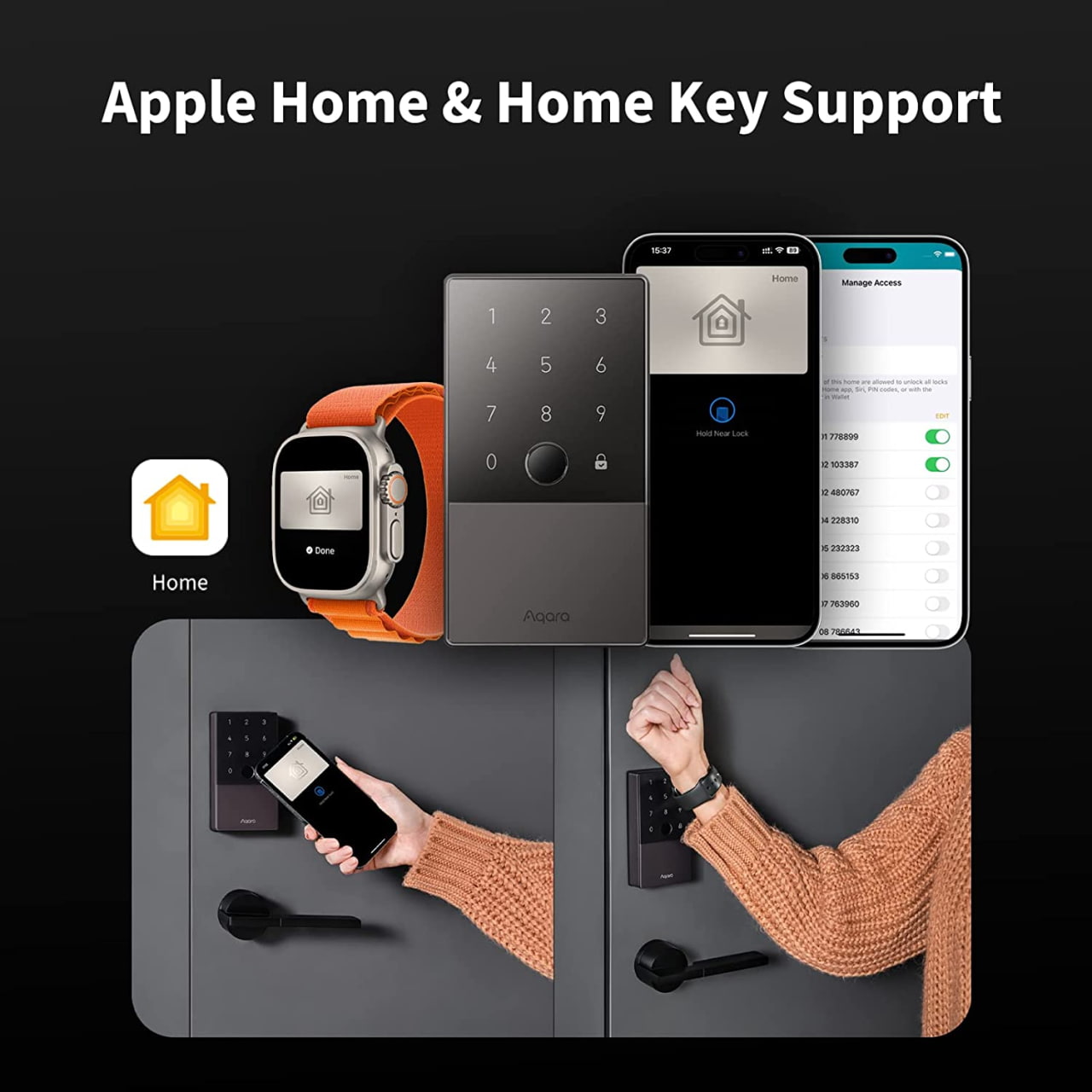 Aqara Announces New 'Smart Lock U100' With Apple Home Key Support ...