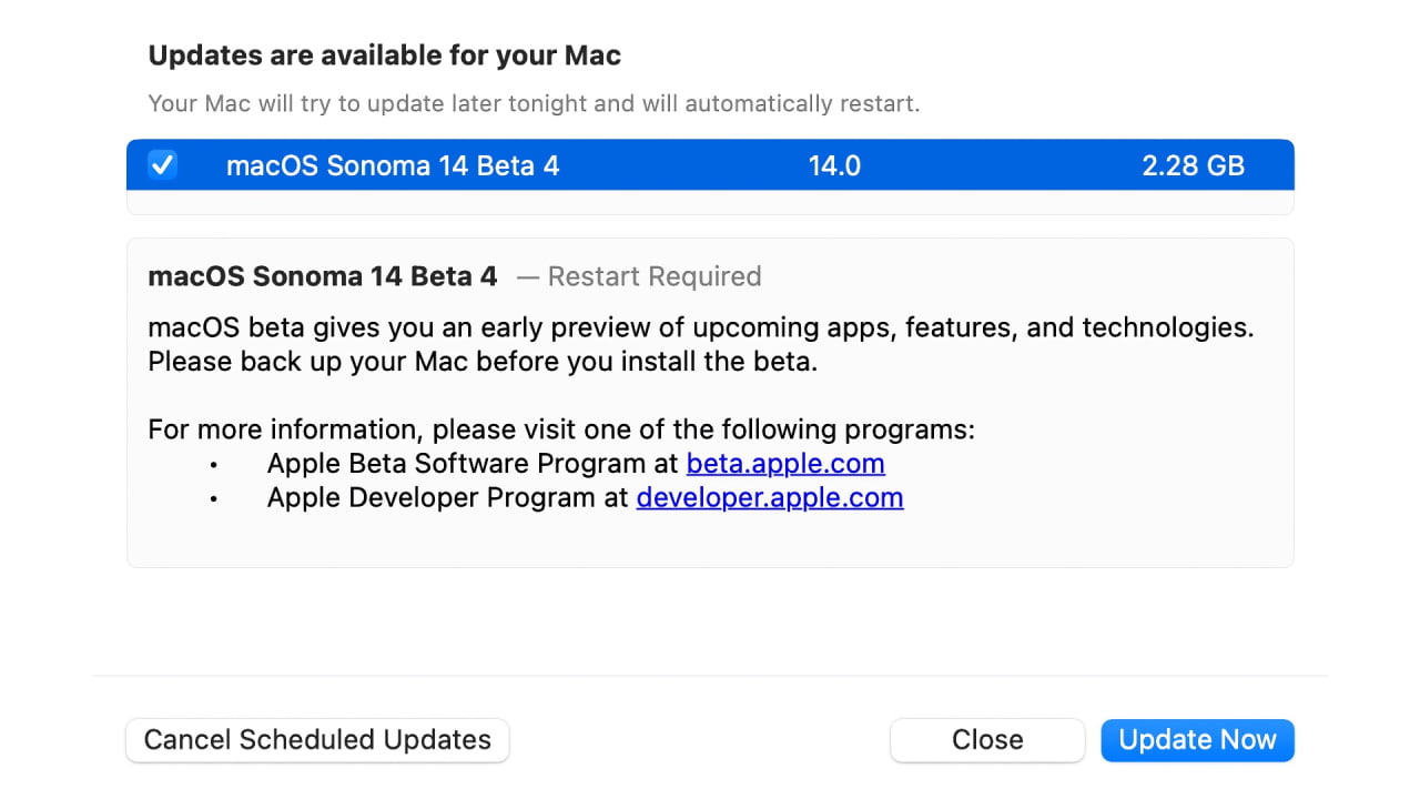 Apple Releases macOS Sonoma 14 Beta 4 [Download] - iClarified