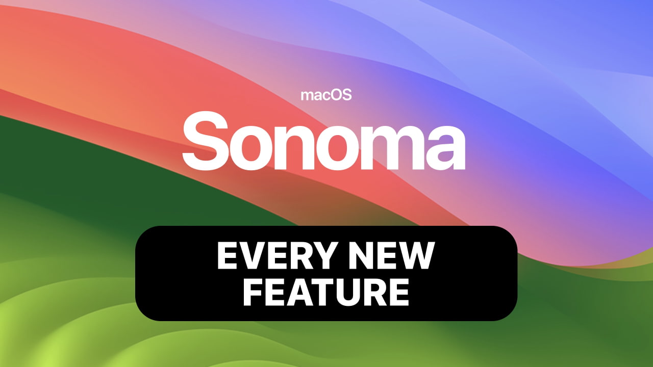 Every New Feature in macOS Sonoma 14 - iClarified