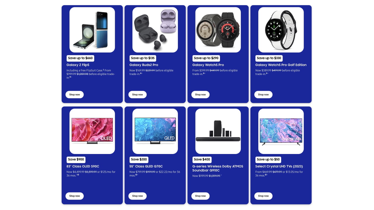 Discover Samsung Fall Sale Event: Day 5 [Deals] - iClarified