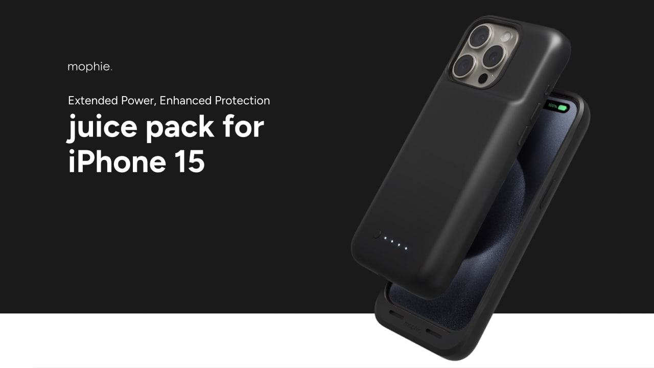 Mophie Brings Back 'juice pack' Battery Case for iPhone 15 - iClarified