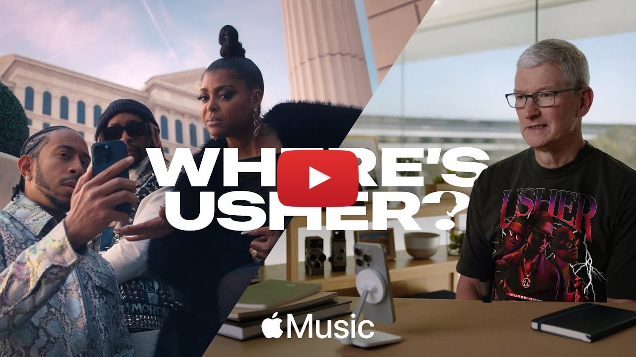Apple Shares Humorous 'Where's USHER?' Ad Featuring Tim Cook [Video ...