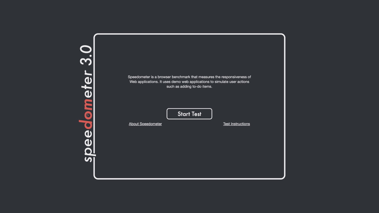 Apple Announces Speedometer 3.0 Browser Benchmark in Collaboration With ...