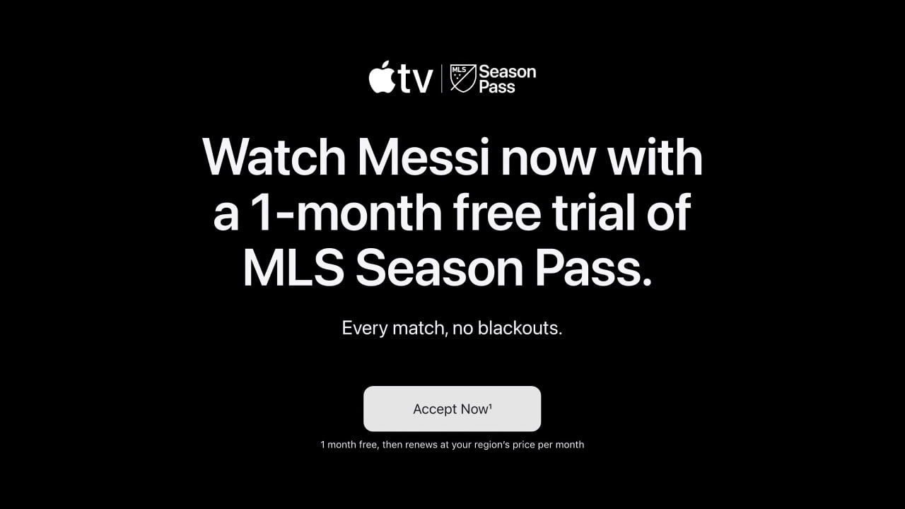 Apple Offers One Month Free Trial of MLS Season Pass in Partnership ...