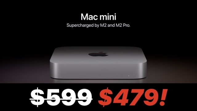 Apple M2 Mac Mini On Sale for $479 [Deal] - iClarified