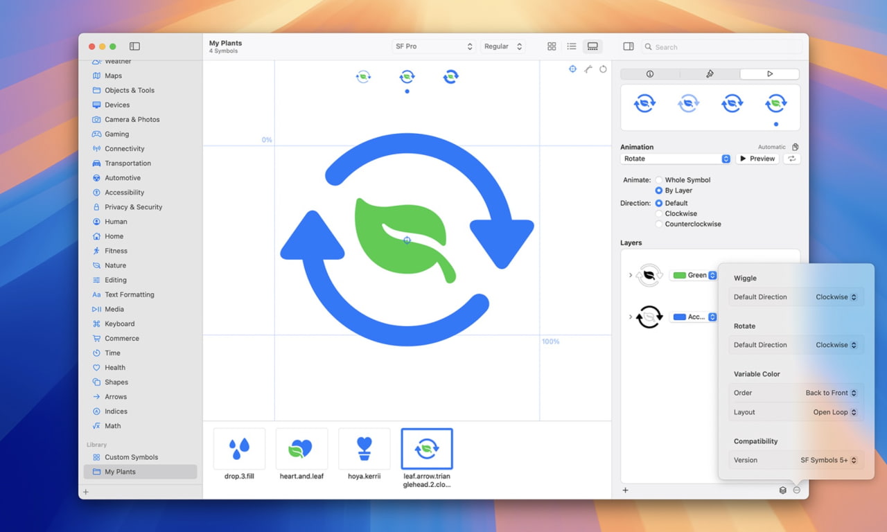 Apple Announces SF Symbols 6 With New Symbols and Animations, Magic ...