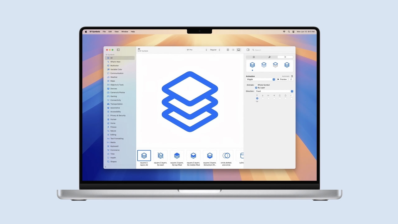 Apple Announces SF Symbols 6 With New Symbols and Animations, Magic ...