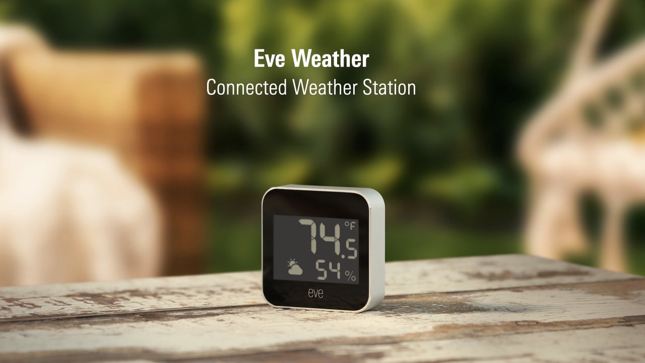 Eve Announces New 'Eve Weather' With Matter and Thread Support - iClarified