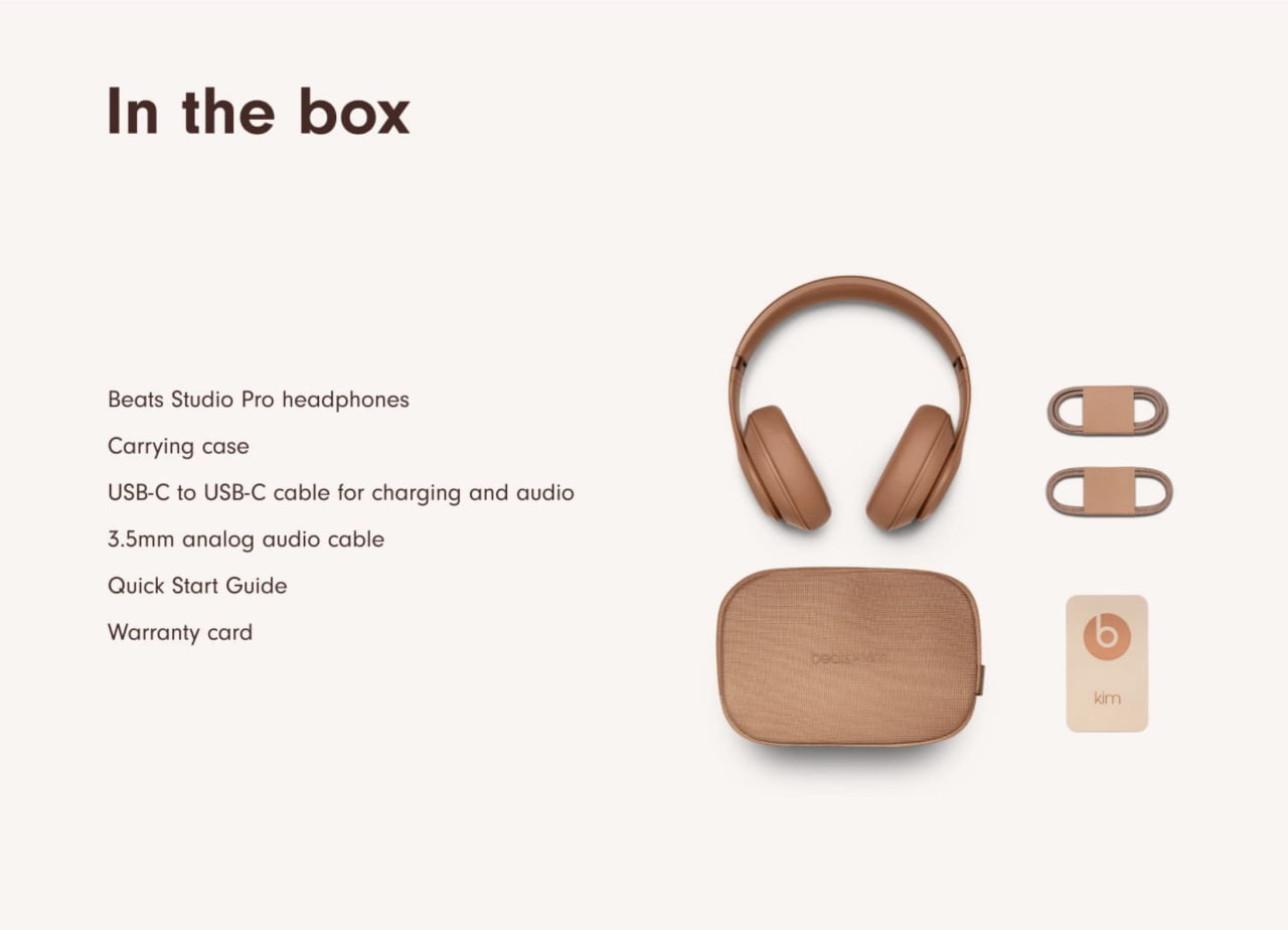 Apple Partners With Kim Kardashian on New Beats Studio Pro Colors ...