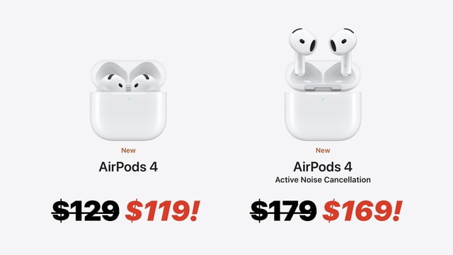 Amazon Offers First Discount on New AirPods 4 [Deal] - iClarified