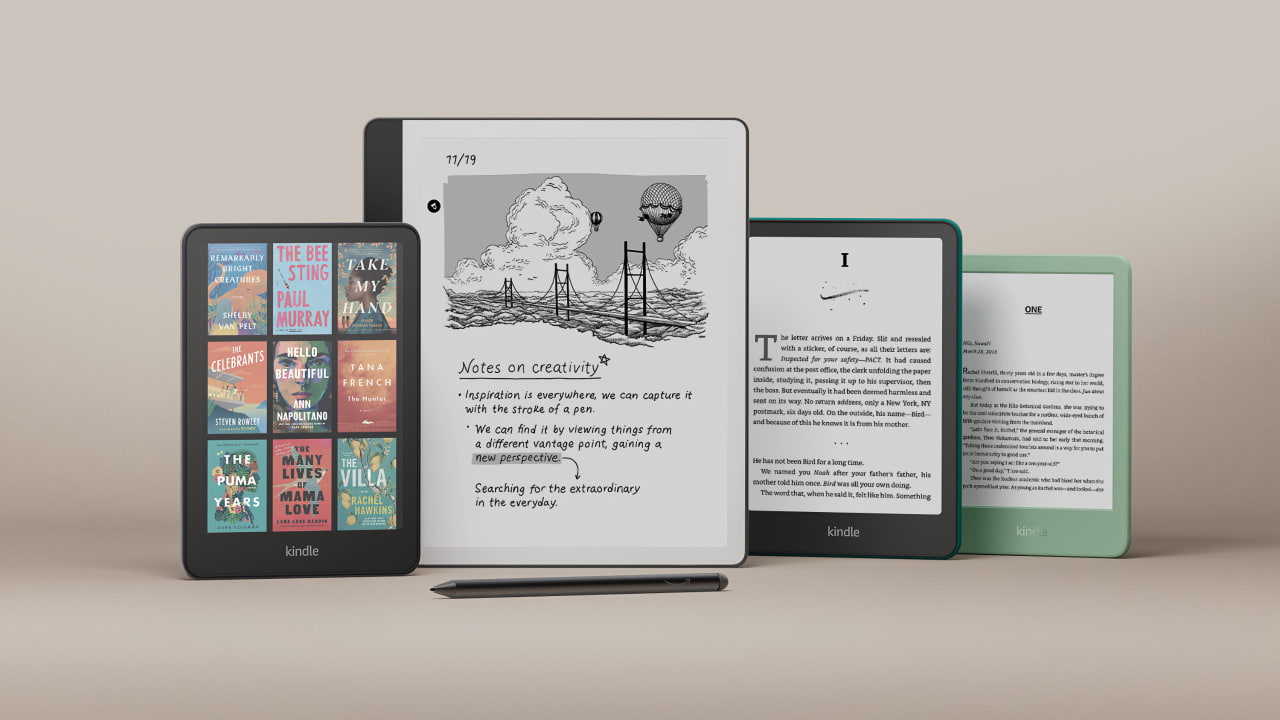 Amazon Unveils New Kindle Lineup Featuring the First Color Kindle and ...