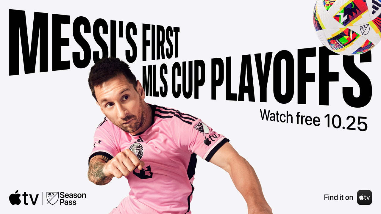 Apple Will Stream Lionel Messi's MLS Cup Playoffs Debut for Free ...