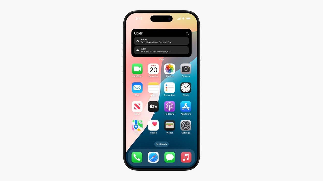Uber Announces Home Screen Widget for iPhone - iClarified