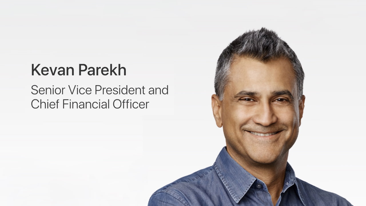 Kevan Parekh Officially Assumes Role as Apple's Chief Financial Officer ...