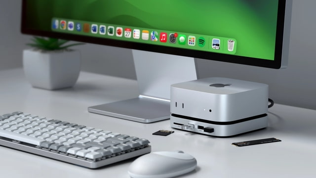 Satechi Announces Mac Mini M4 Stand & Hub with NVMe Enclosure [CES 2025 ...