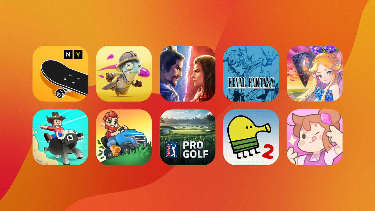 Apple Arcade Rings in 2025 With 10 New Games, Including PGA TOUR Pro ...