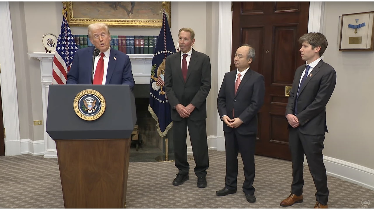 President Trump Announces $500 Billion 'Stargate' AI Project With ...