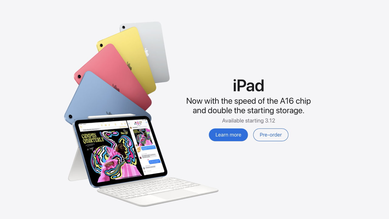 Apple Unveils New iPad 11 With A16 Chip - iClarified
