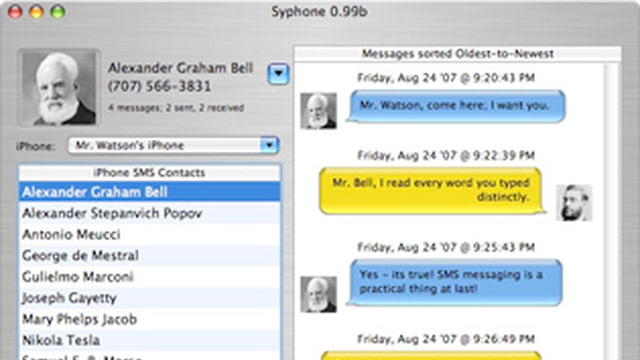 Syphone Beta Saves and Archives iPhone SMS - iClarified