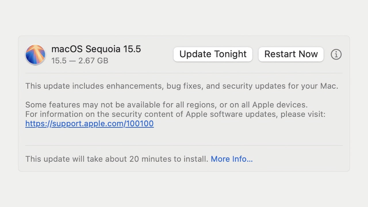 Apple Officially Releases macOS Sequoia 15.5 [Download] - iClarified