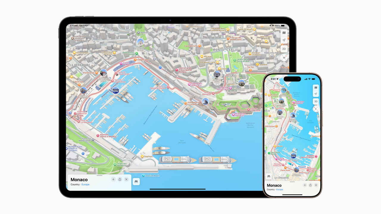 Apple Maps Unveils Detailed City Experience for Formula 1 Grand Prix de ...