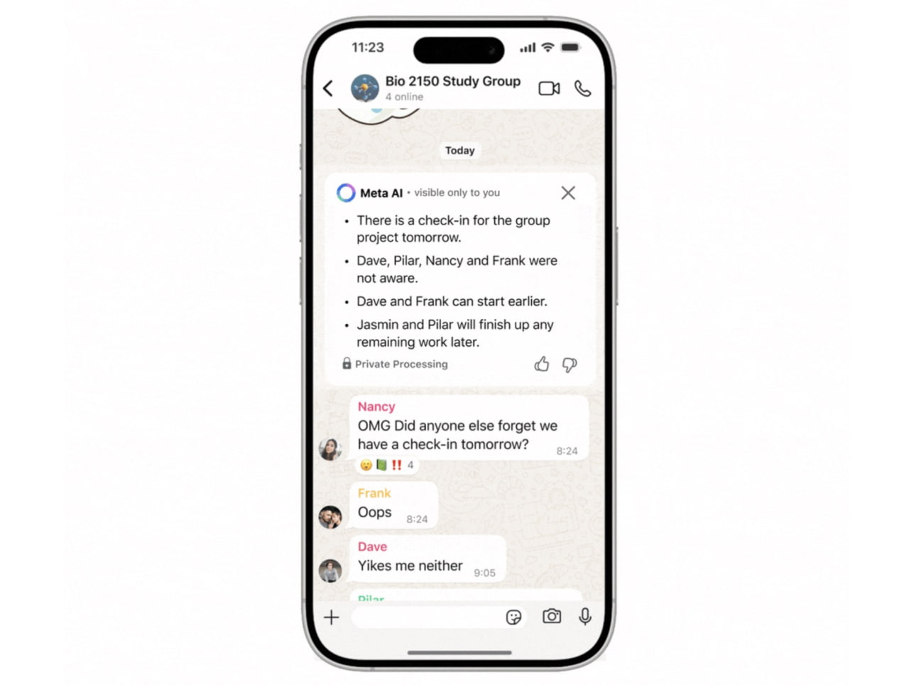 WhatsApp Rolls Out Private AI Summaries for Unread Chats - iClarified