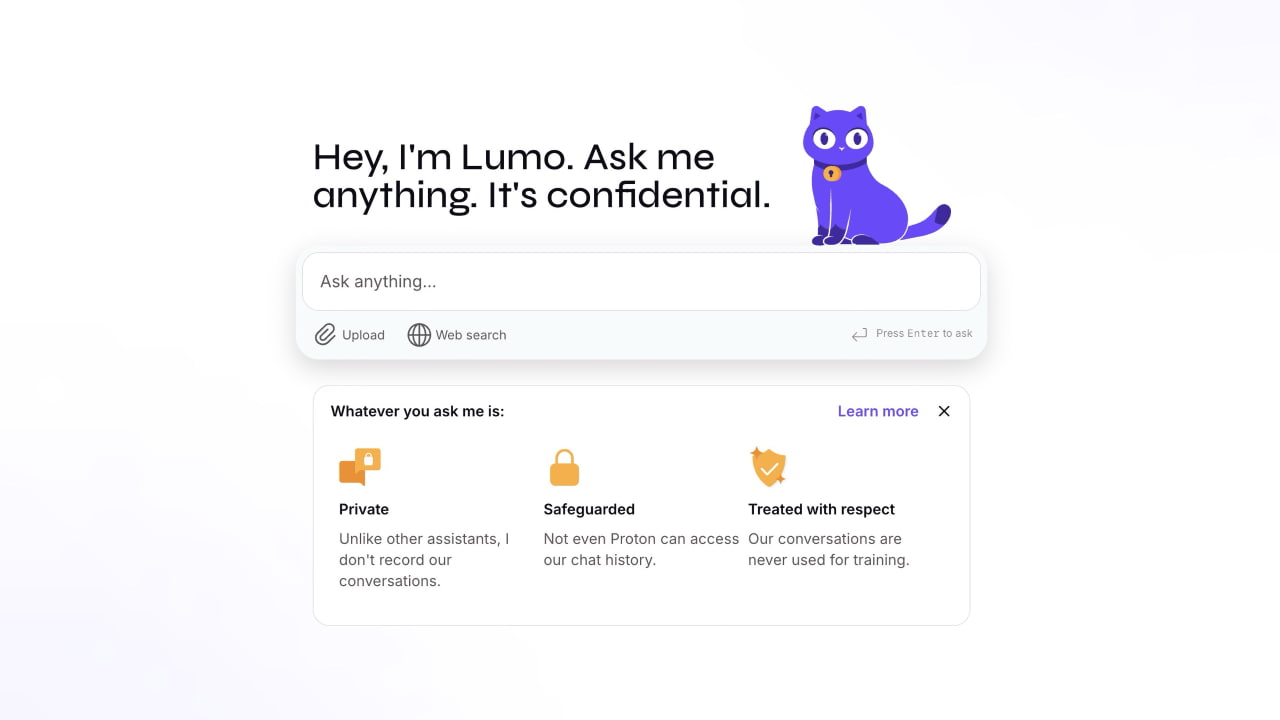Proton Unveils 'Lumo' Private AI Assistant - iClarified