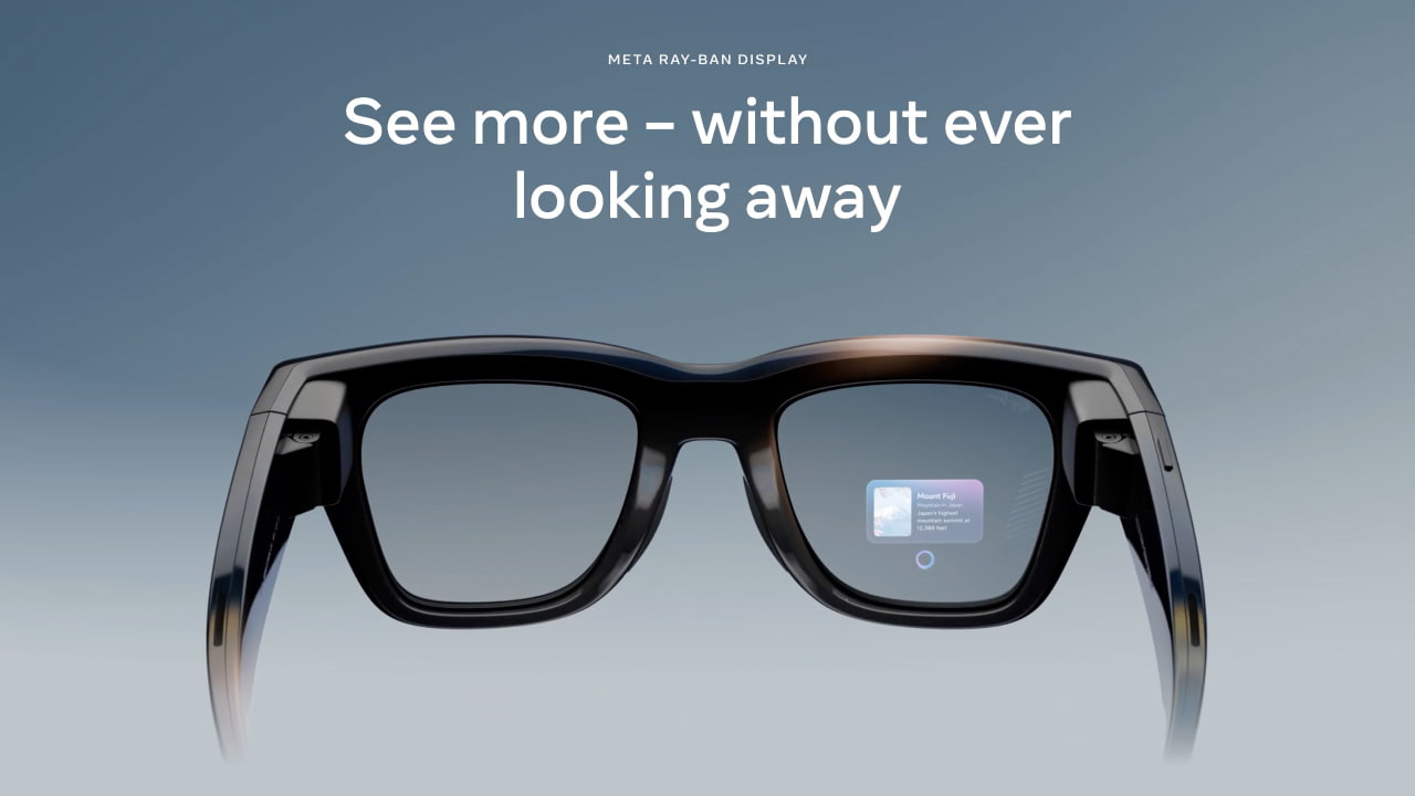 Meta Launches Meta Ray-Ban Display, Its First Smart Glasses With a ...