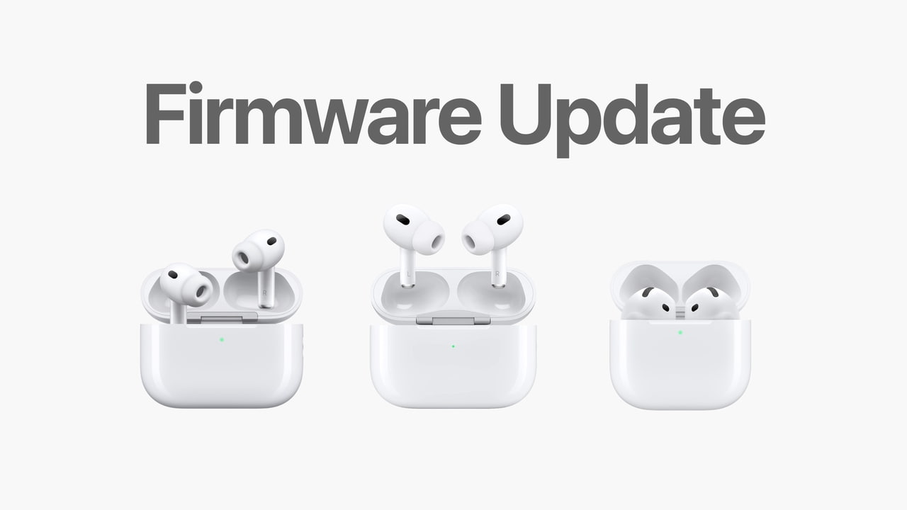 Apple Releases Firmware Update for AirPods Pro 3, AirPods Pro 2 ...