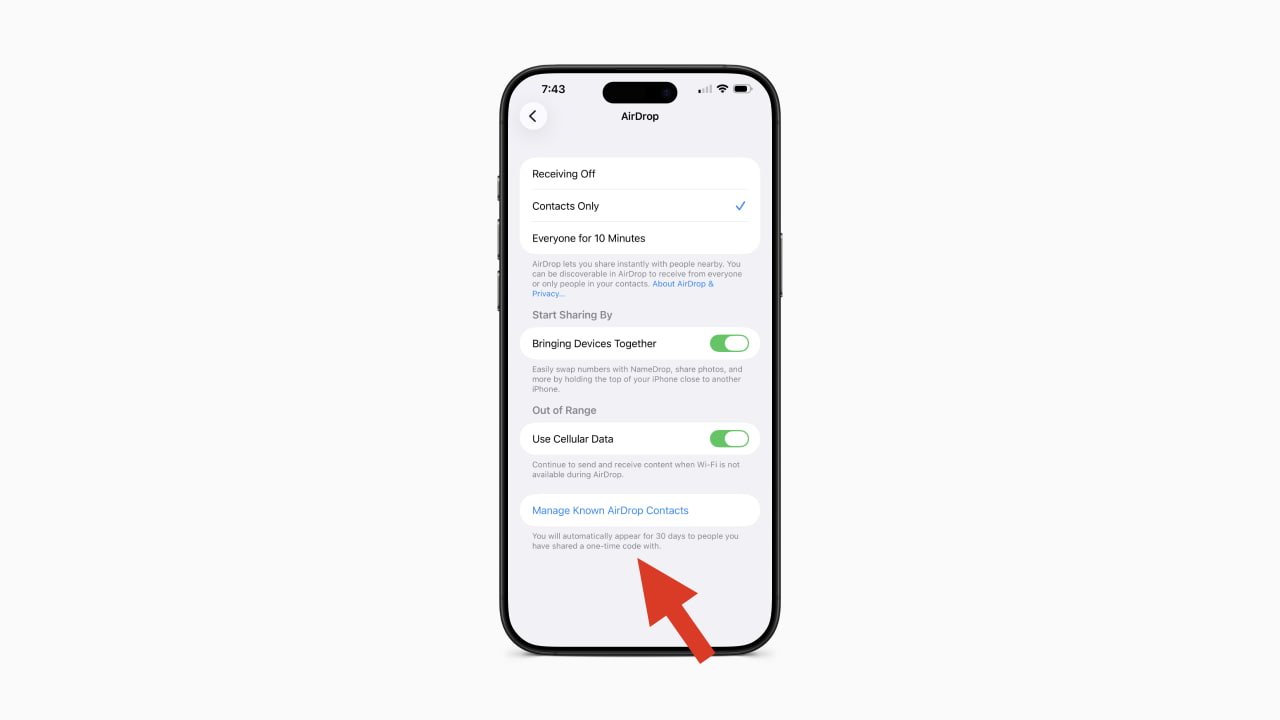 iOS 26.2 Beta 3 Reveals New 'One-Time Code' Feature for AirDrop ...