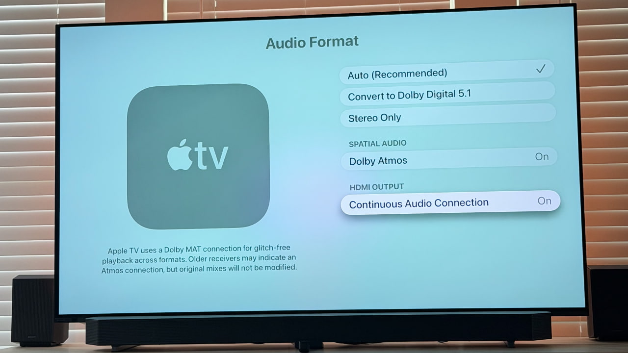 tvOS 26.4 Beta Adds 'Continuous Audio Connection' to Fix Apple TV Audio ...