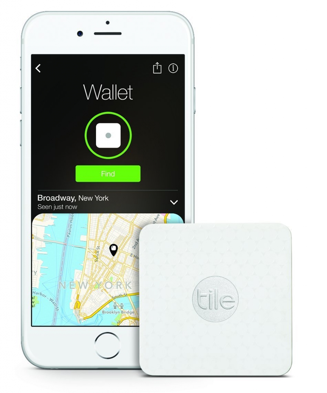 Tile Slim - Phone Finder. Wallet Finder. Item Finder - 1-Pack ...