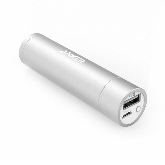 Anker PowerCore+ mini 3350mAh Lipstick-Sized Portable Charger (Silver ...